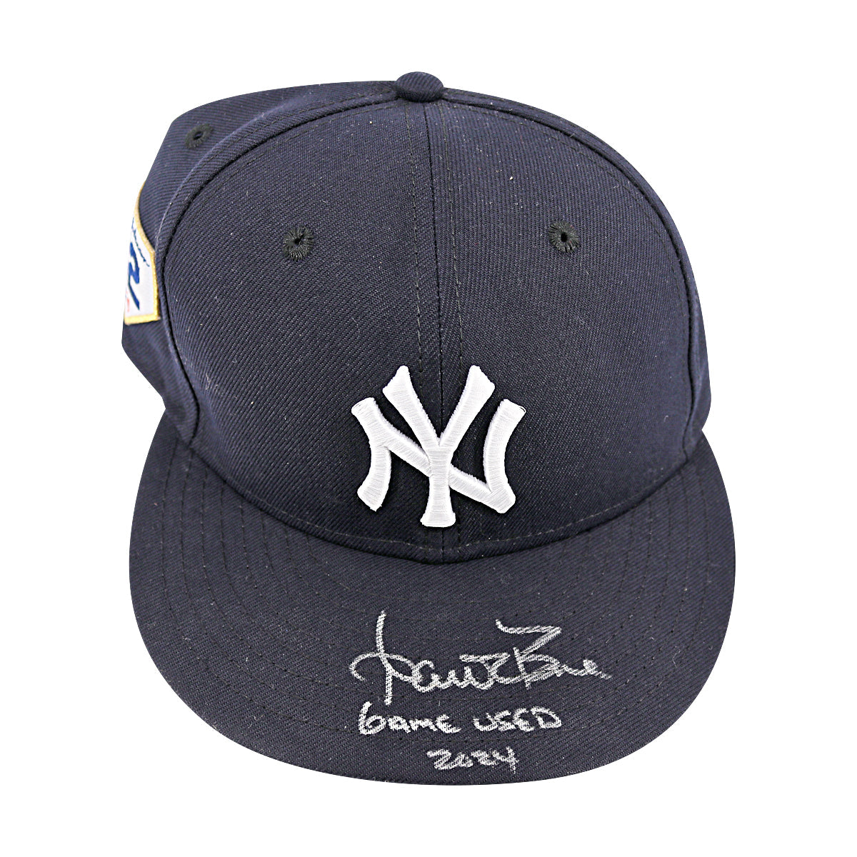 Aaron Boone New York Yankees Autographed Signed 2024 Game Used Jackie ...