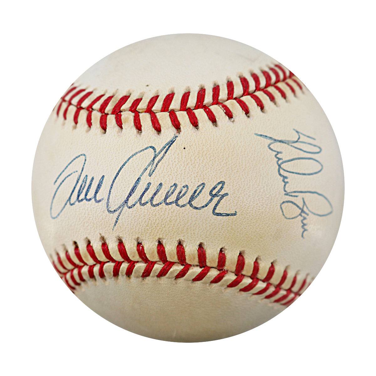 Tom Seaver Nolan Ryan New York Mets Dual Signed ONL Baseball JSA COA ...