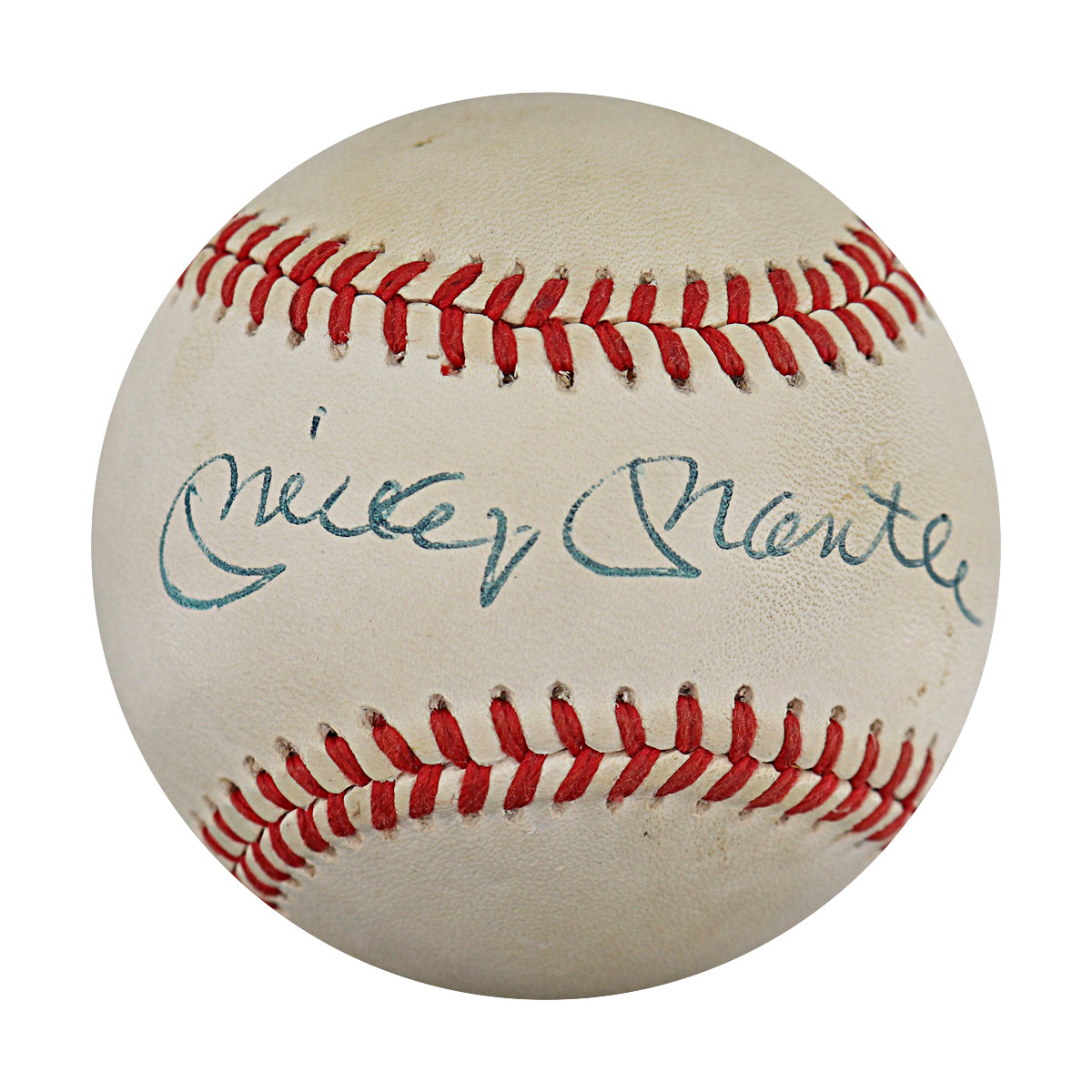 Mickey Mantle New York Yankees Autographed OAL Baseball JSA Holo ...
