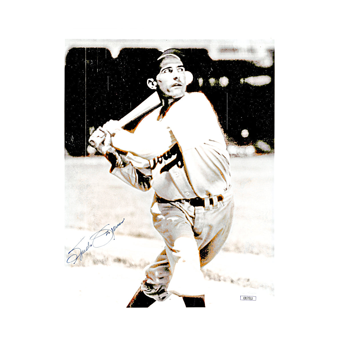 Spider Jorgensen Brooklyn Dodgers Autographed Signed 8x10 Photo (JSA C ...