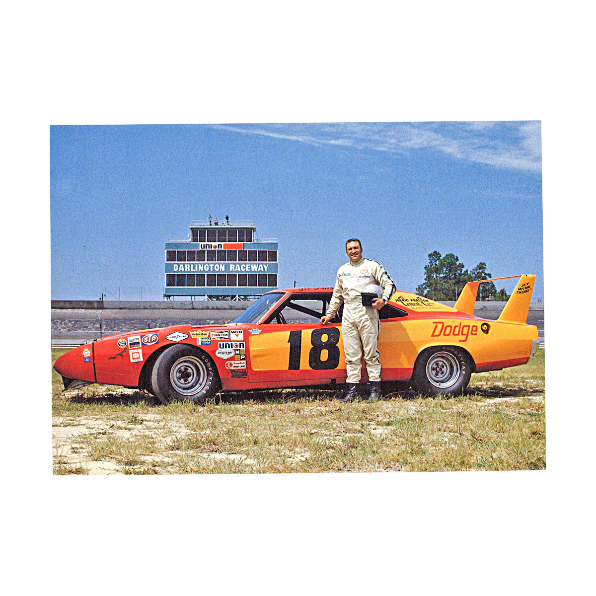 Joe Frasson Nascar Dodge #18 5x7 Postcard – CollectibleXchange