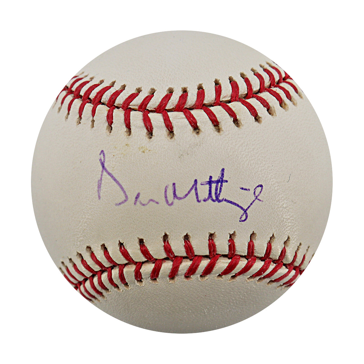 Don Mattingly New York Yankees Autographed Signed ROMLB Baseball (Stei ...