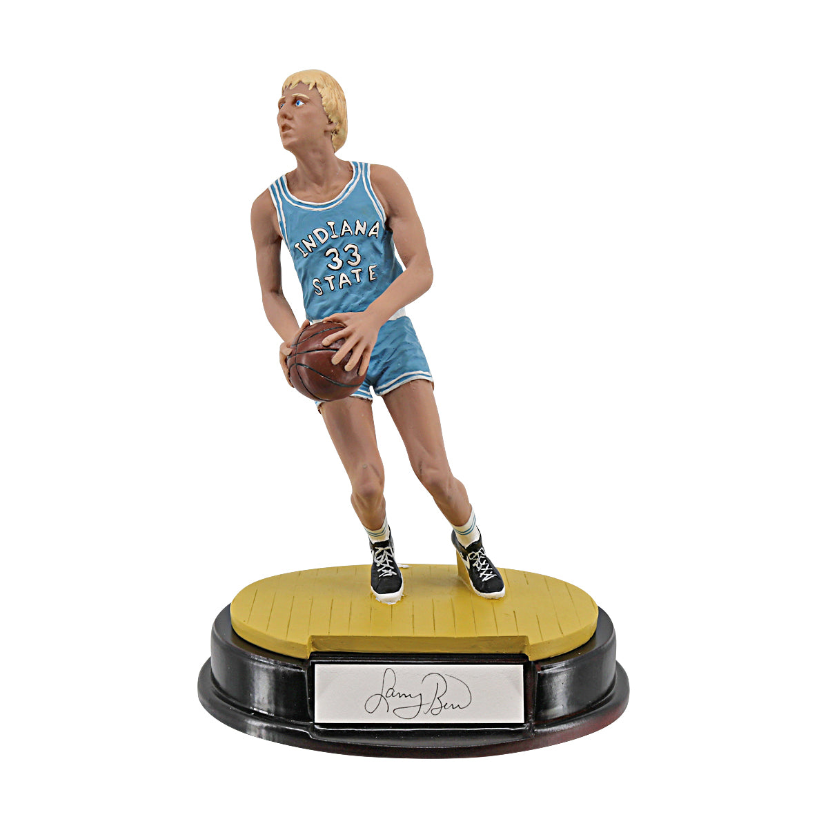 Larry Bird Indiana State Autographed Signed Salvino Figure LE 228/950 ...