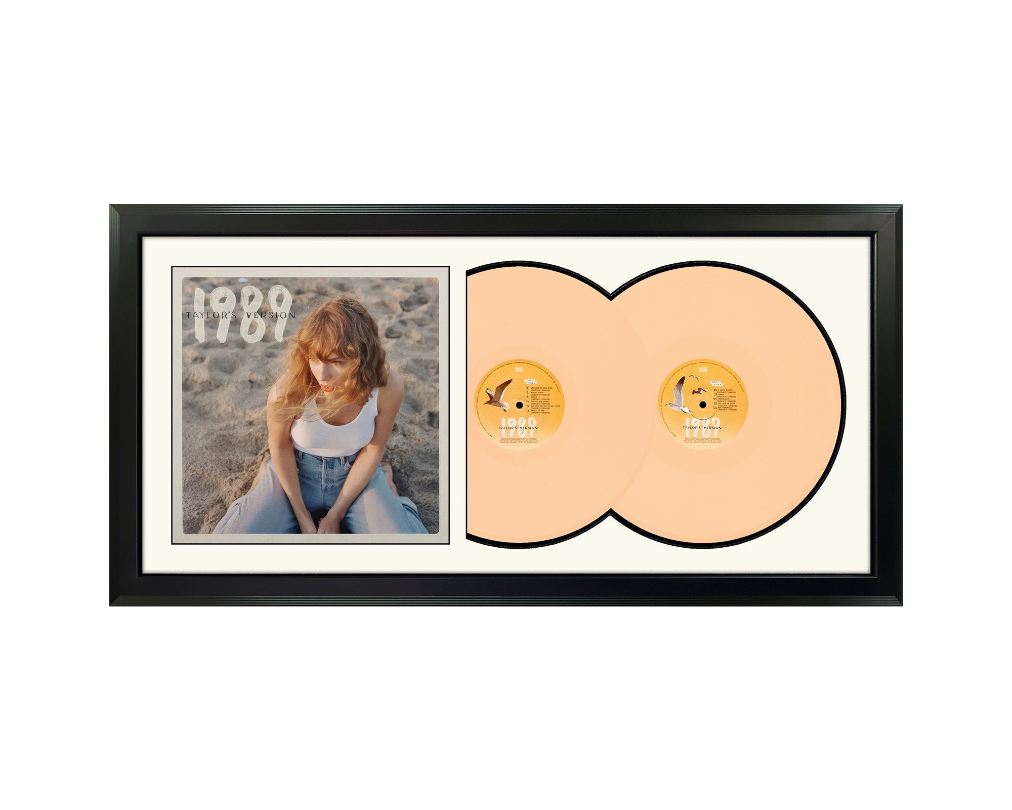 Taylor Swift 1989 (Taylor's Version) Genuine Double Tangerine Colored ...