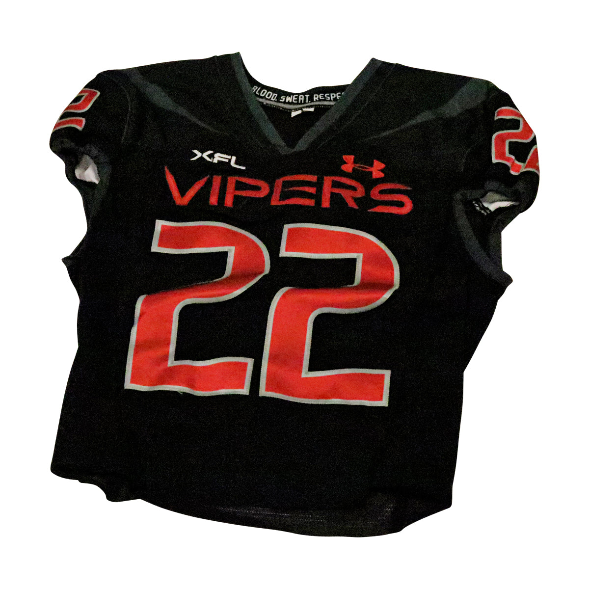 Adam Sparks Las Vegas Vipers 2023 Game Issued Home Jersey Size 42 ...