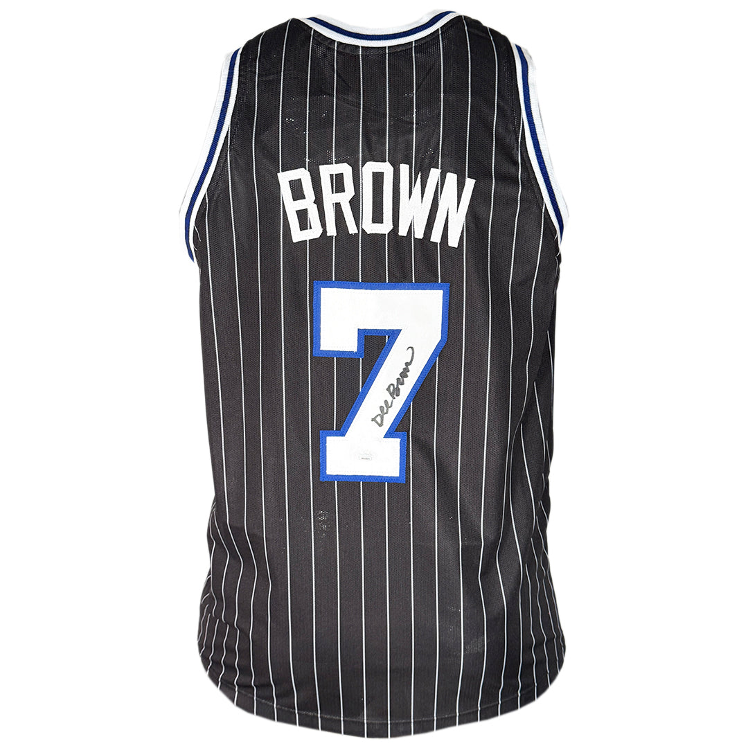 Dee Brown Signed Orlando Black Basketball Jersey (JSA) – CollectibleXchange