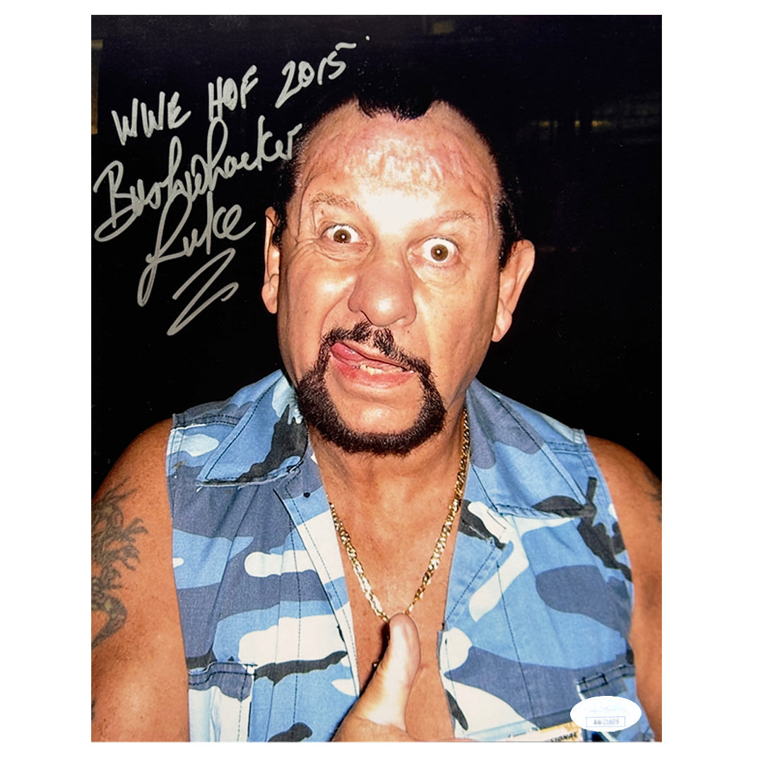 Bushwacker Luke Signed WWE HOF 2015 Inscription Pose 8 Wrestling Photo ...