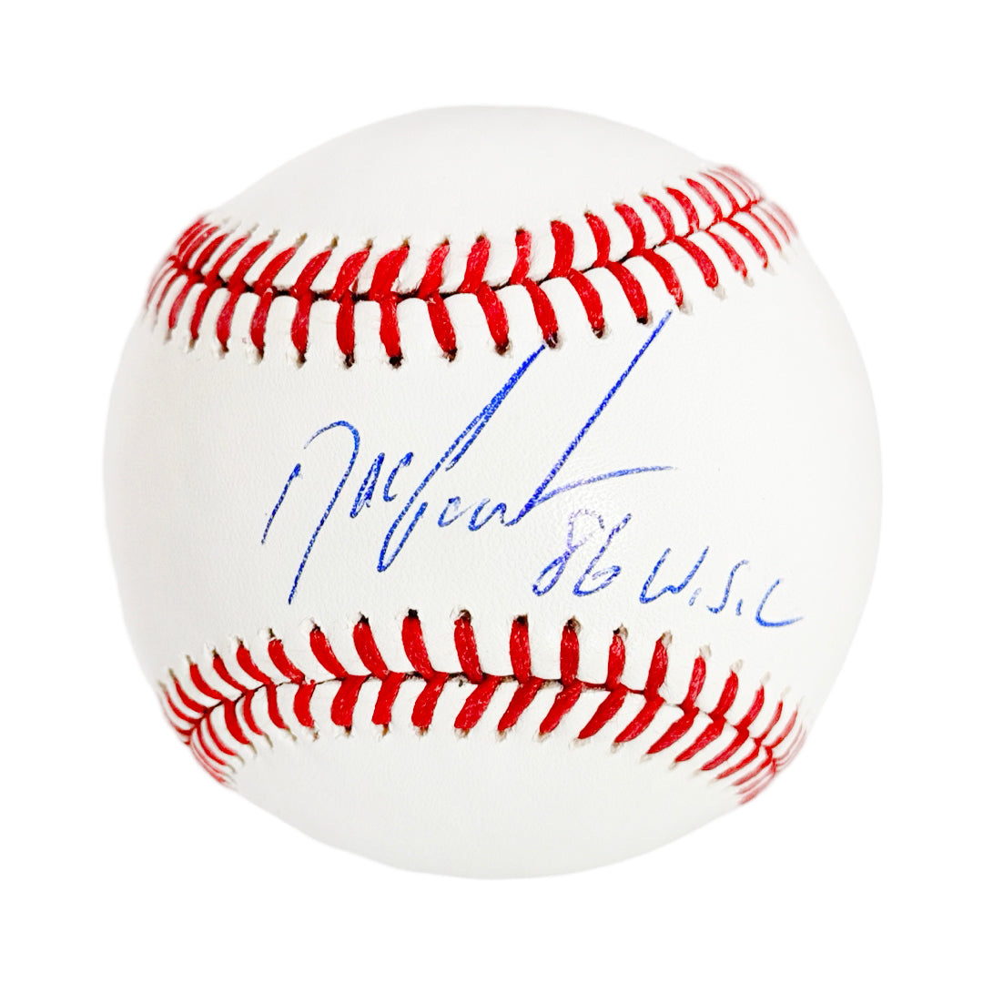 Dwight "DOC" Gooden Signed 86 WSC Inscription Official Major League Ba ...