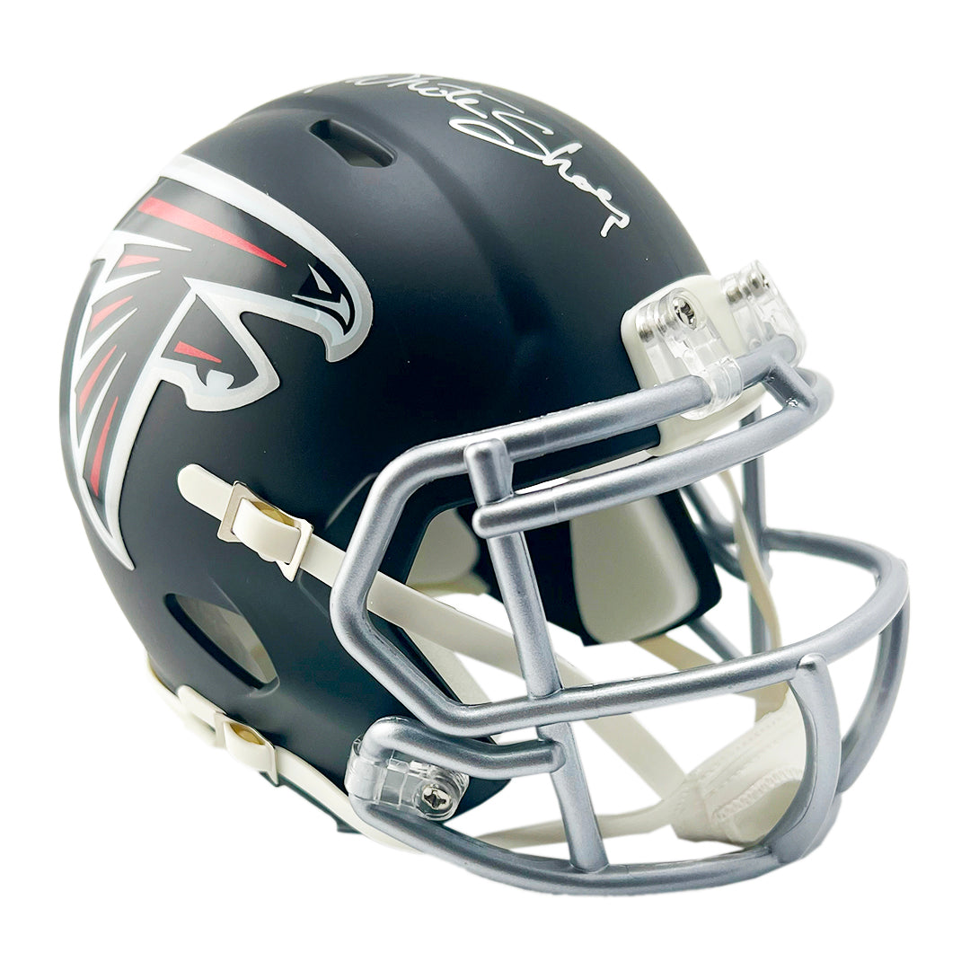 Billy "White Shoes" Johnson Signed Atlanta Falcons Speed Mini Football ...