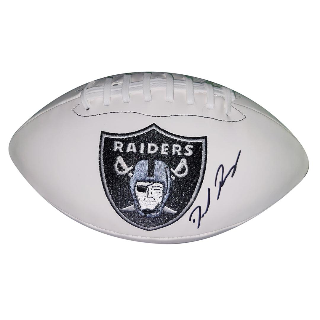 Denzel Perryman Signed Las Vegas Raiders Official NFL Team Logo Footba ...