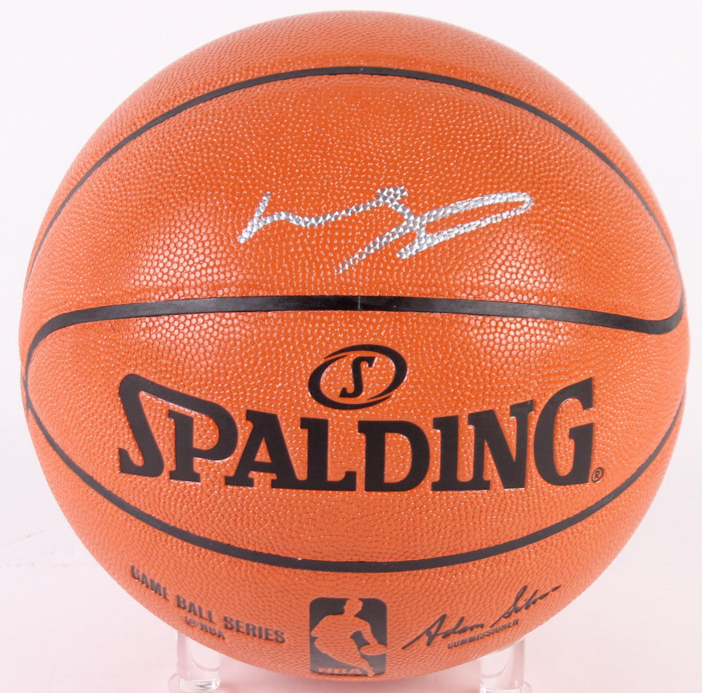 MO BAMBA SIGNED NBA GAME BALL SERIES BASKETBALL MAGIC JSA AUTO SIGNATU ...