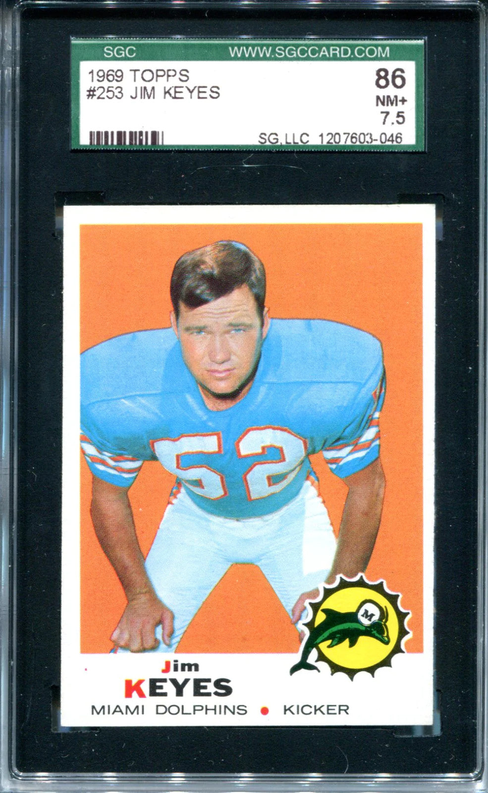 Jim Keyes 1969 Topps Card (SGC) – CollectibleXchange