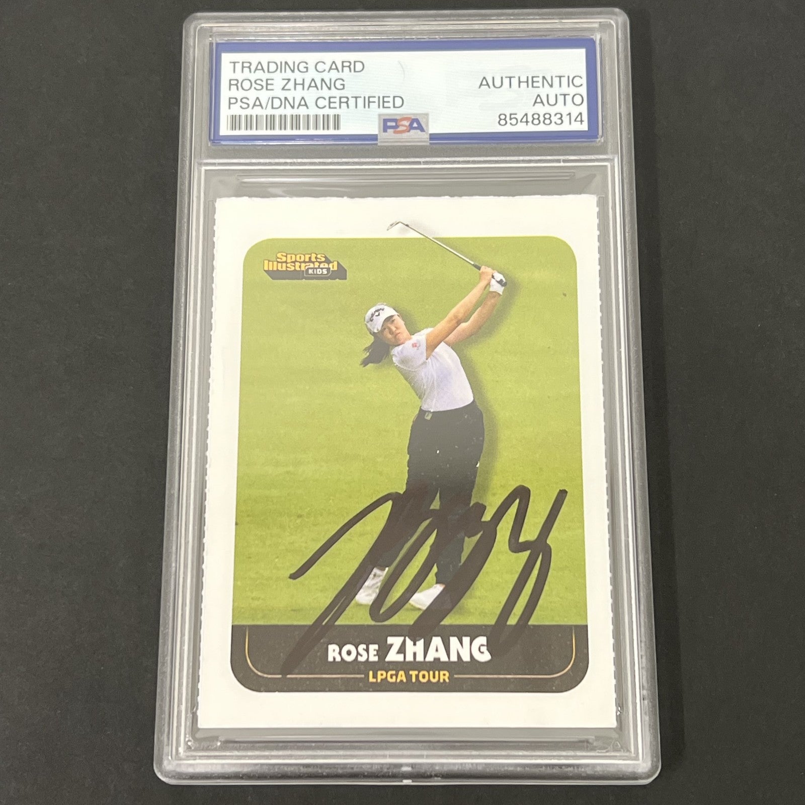 Rose Zhang signed card PSA – CollectibleXchange