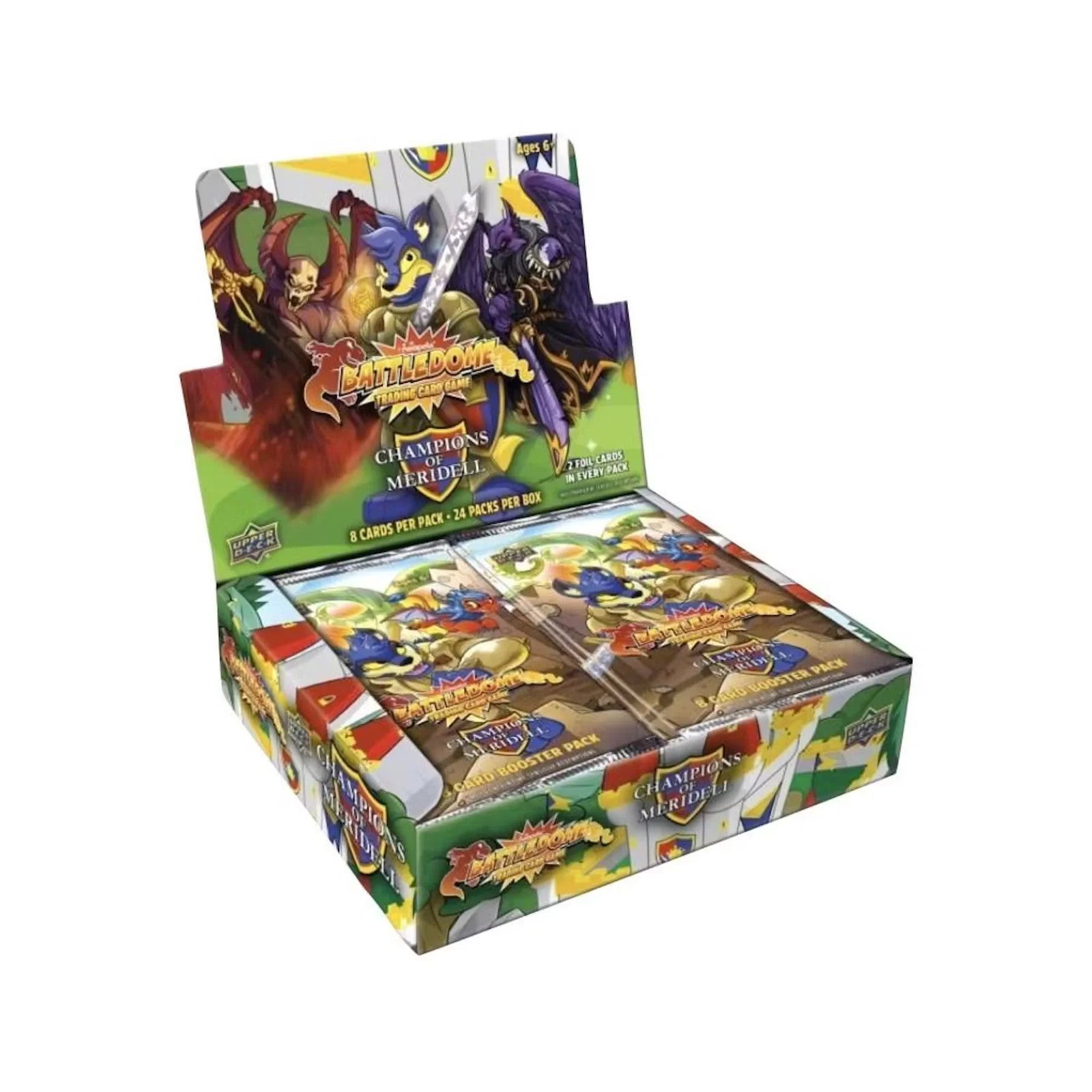 2025 Upper Deck Neopets Battledome Champions Meridell Booster Box ...