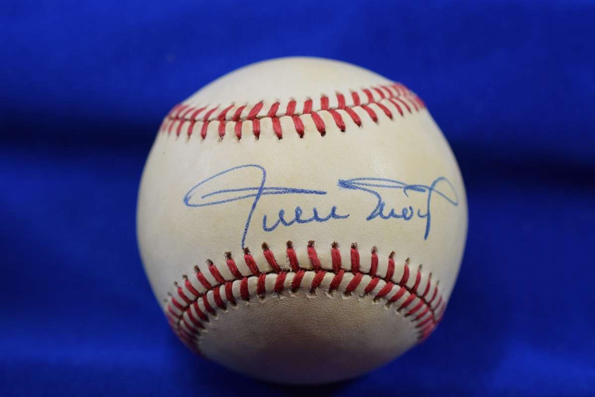 Willie Mays PSA DNA Autograph Feeney National League Signed Baseball ...