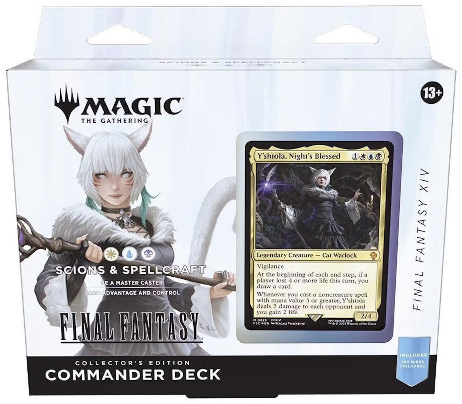 Magic the Gathering Final Fantasy Commander Deck Scion Spellcraft ...