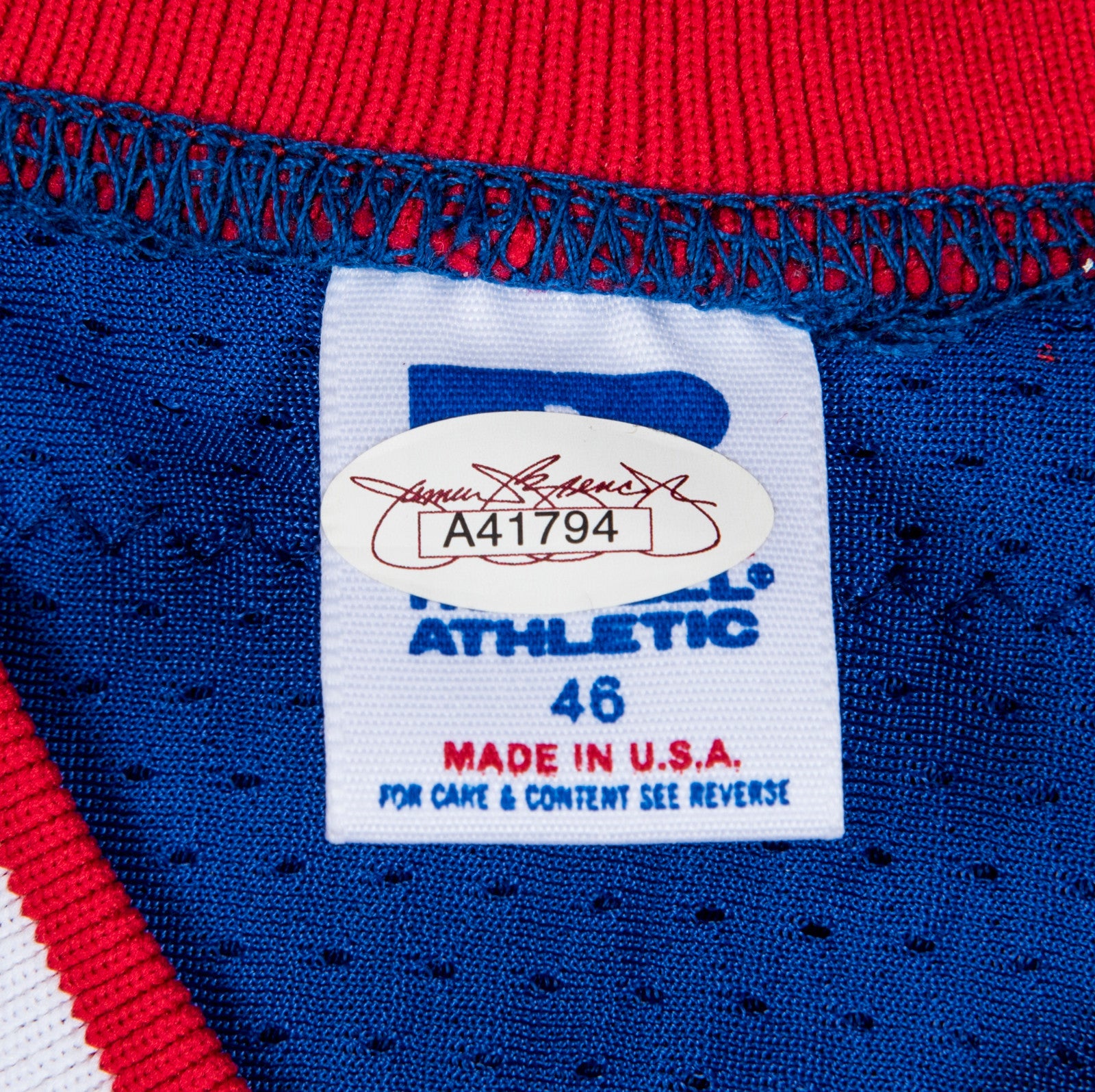 OJ SIMPSON SIGNED BUFFALO BILLS BLUE #32 HOME JERSEY JSA AUTO HOF JUIC ...