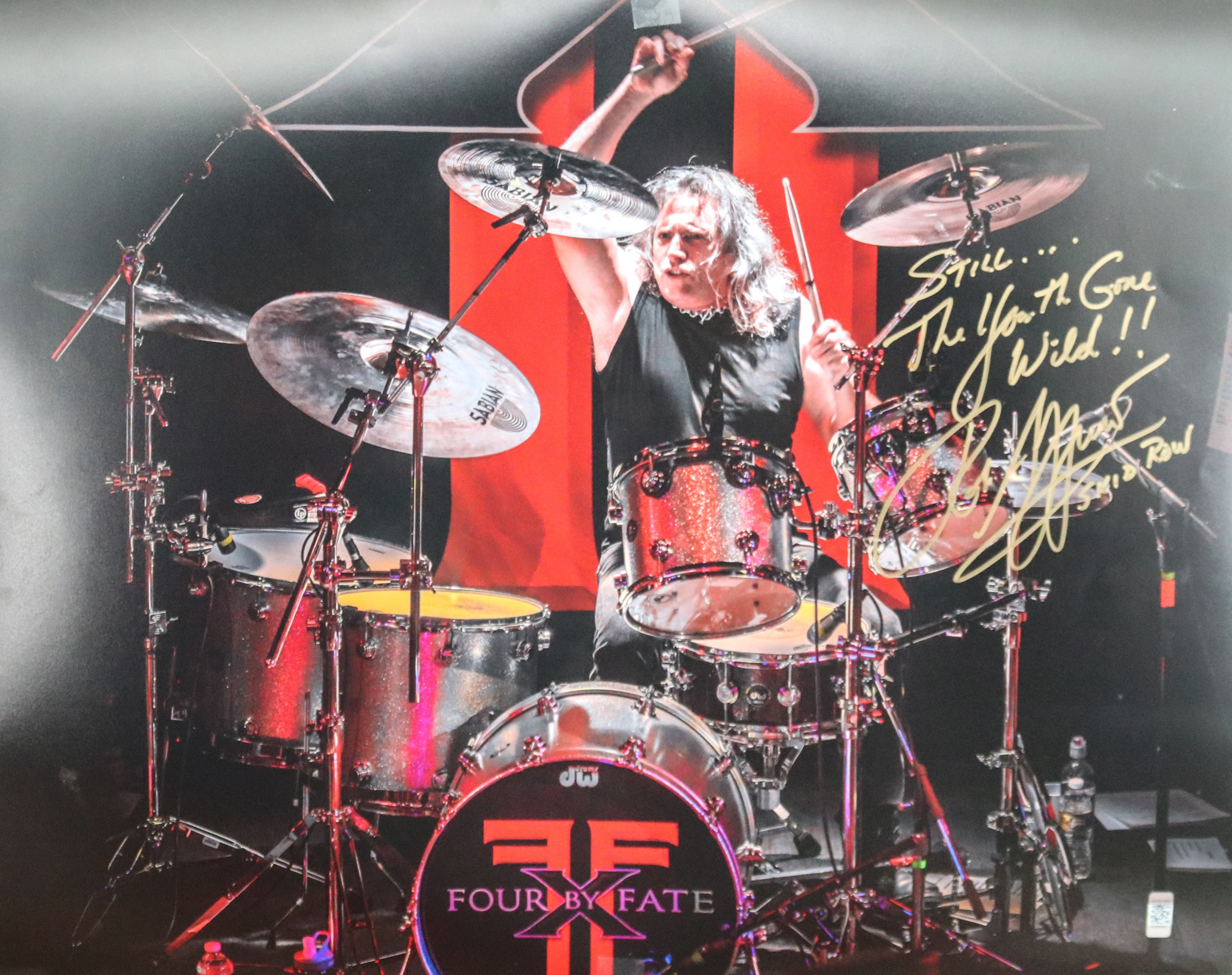 Rob Affuso "Skid Row" Autographed and Inscribed "Still The Youth Gone ...