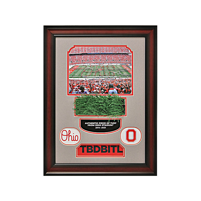 Ohio State TBDBITL Framed Collage With Piece of Authentic Ohio Stadium ...
